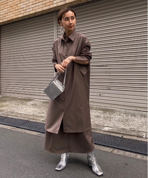 この冬、ブーツに合わせたくなる！30代からの大人ワンピはこの一枚♡ | folk